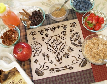 Quaker Quilts: Monkey Wrench PDF Cross Stitch Chart | Etsy