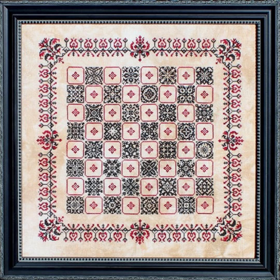 Square Dance: Mate - PDF Cross Stitch Pattern - Etsy