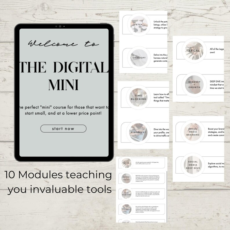 The Digital Mini-beginners Digital Marketing Course. Master Resell ...