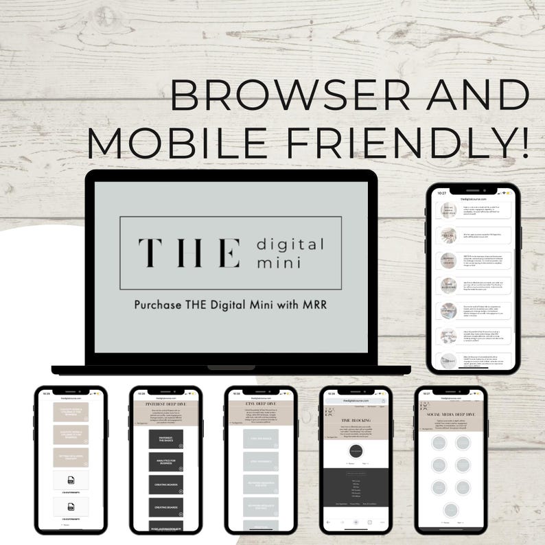 The Digital Mini-beginners Digital Marketing Course. Master Resell ...