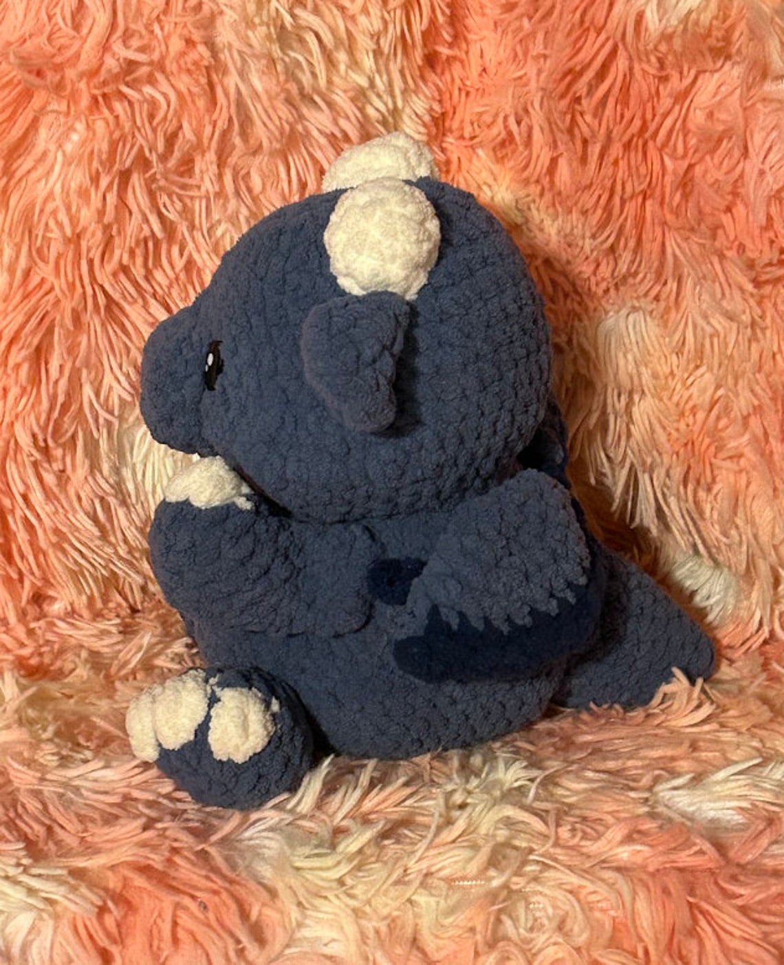 Handmade Crochet Plushie Dragon - Etsy