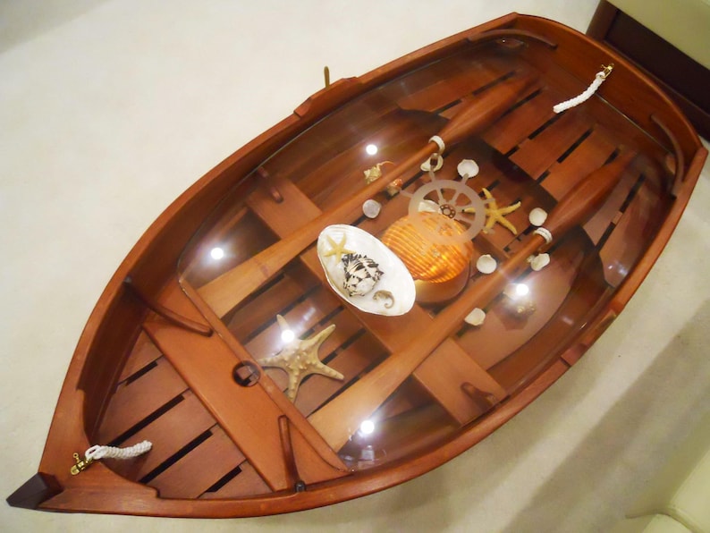Wood Table Boat Table Boat Coffee Table Coffee Table Tea Table Mahogany ...