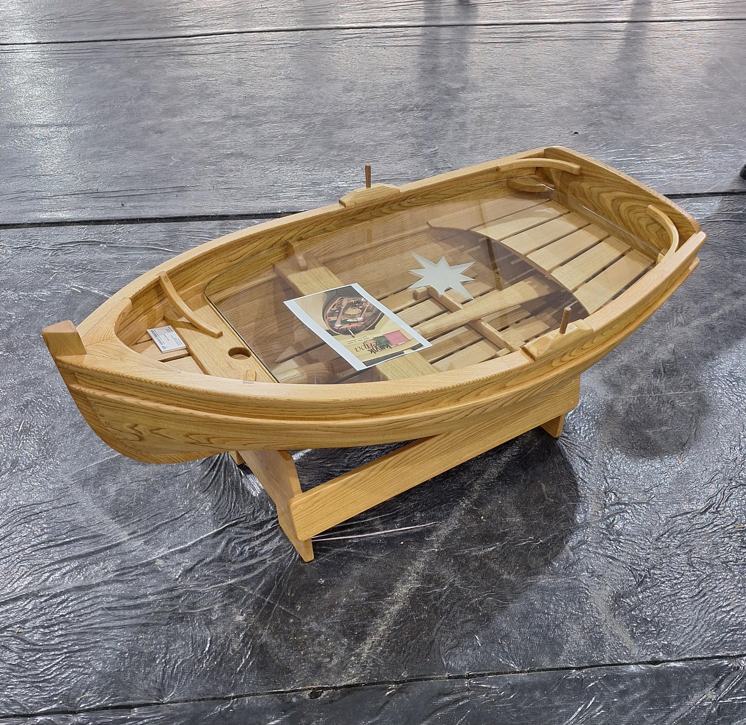 Wood Table Boat Table Boat Coffee Table Coffee Table Tea Table Chestnut ...
