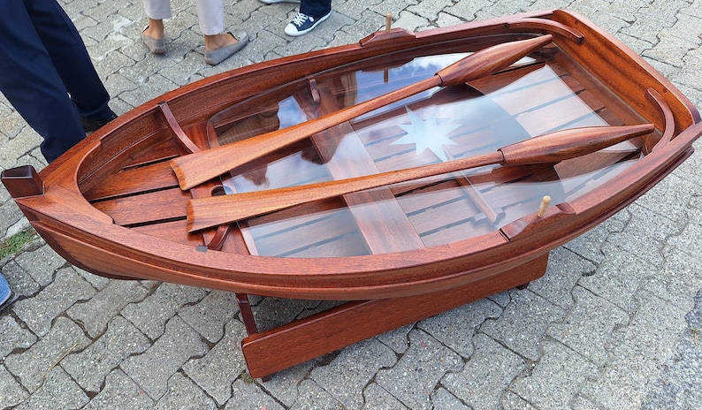 Wood Table Boat Table Boat Coffee Table Coffee Table Tea Table Mahogany ...