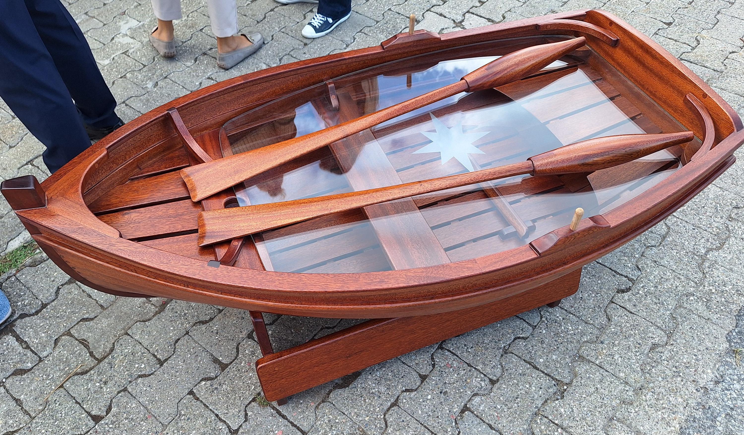 Wood Table Boat Table Boat Coffee Table Coffee Table Tea Table Mahogany ...