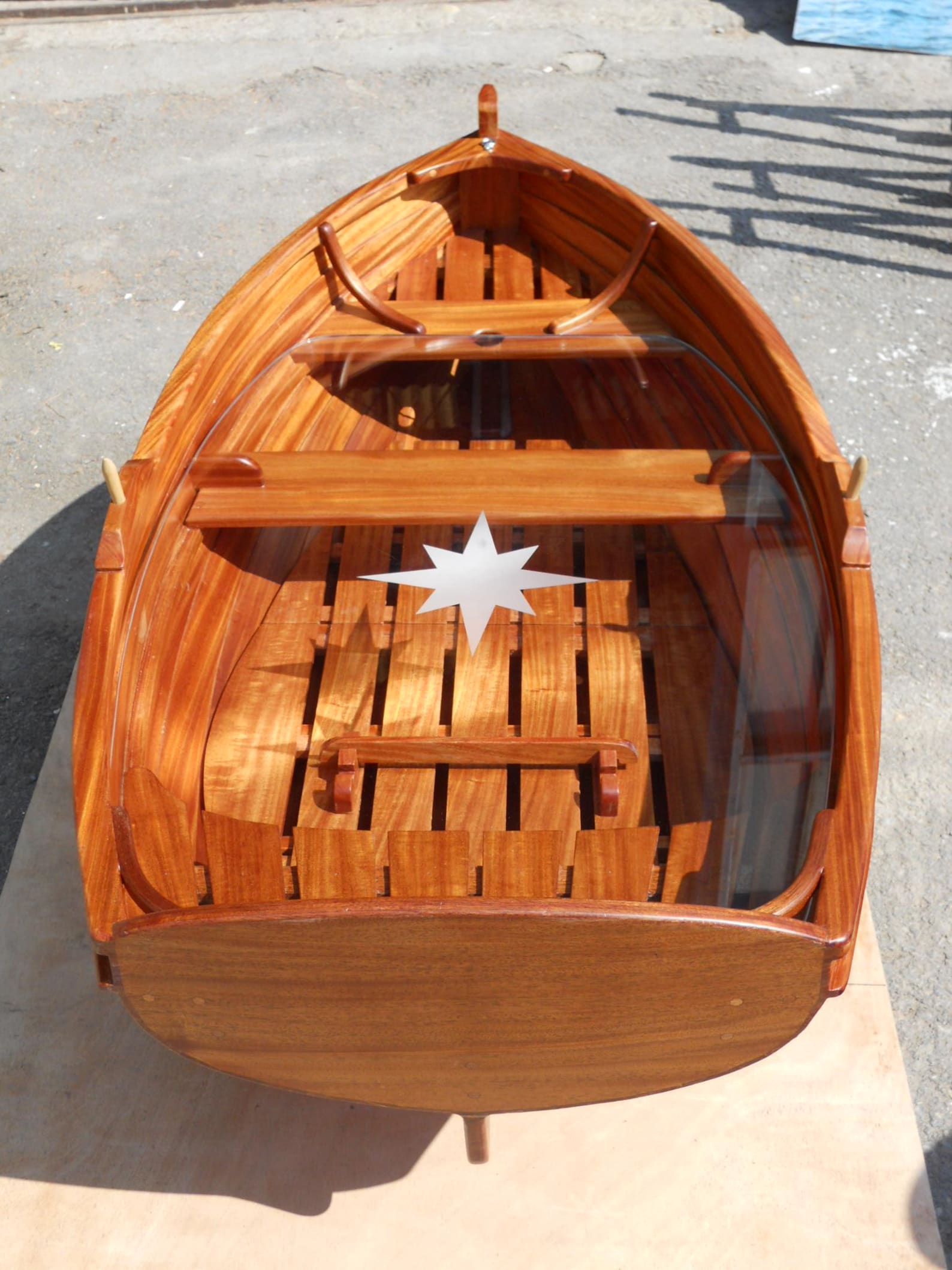 Wood Table Boat Table Boat Coffee Table Coffee Table Tea Table Mahogany ...