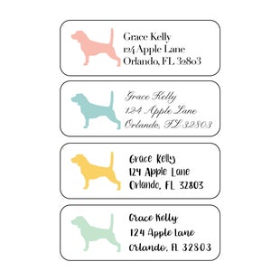 Beagle Dog Return Address Labels - Etsy