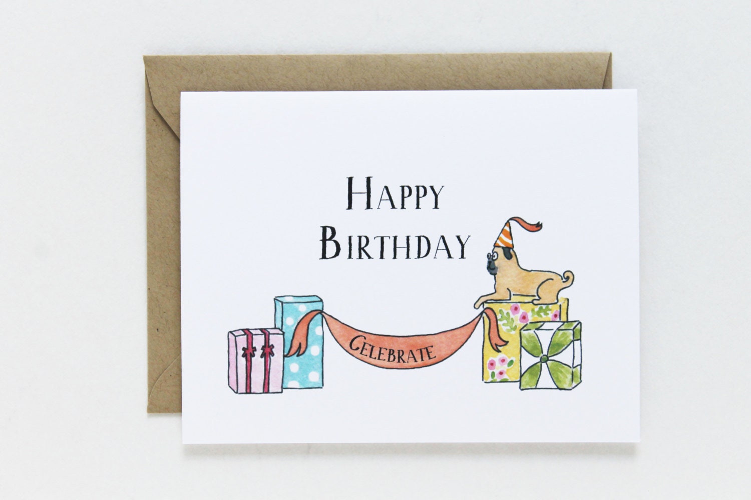 Birthday Card - Birthday Banner - Etsy