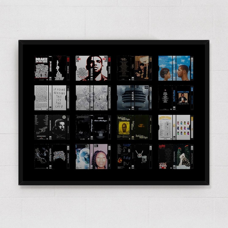 Póster VHS de la portada del álbum Drake / Fondo de pantalla de Drake ...