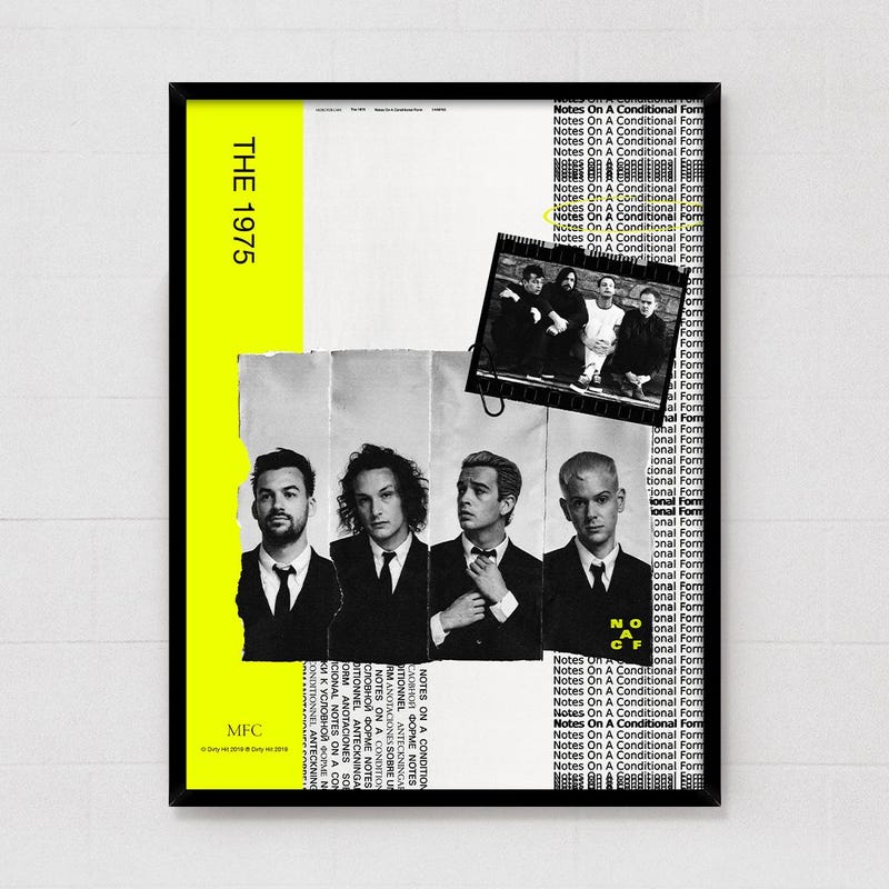 The 1975 Poster - Etsy
