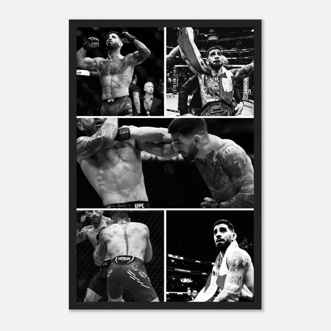 Ilia Topuria MMA Premium Poster - Etsy