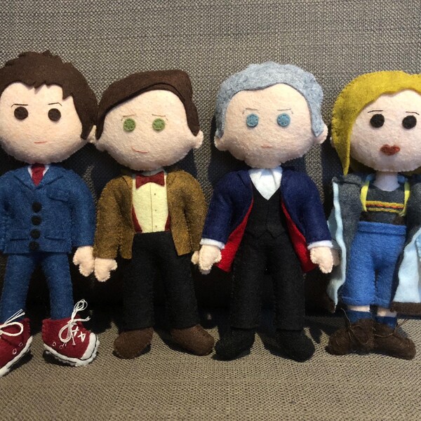 Doctor Who Doll - Etsy
