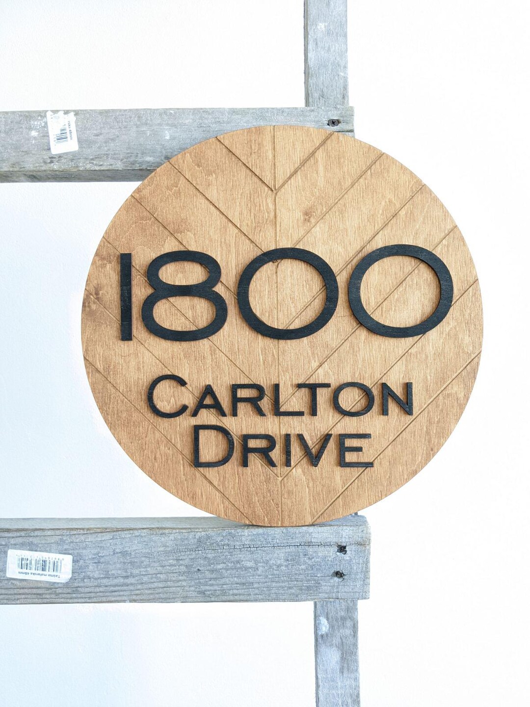 Wooden Address Sign, Large House Numbers, Wooden Address Plaque - Etsy