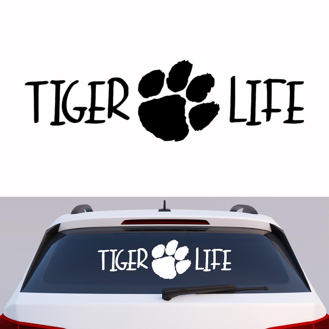 University of South Carolina Clemson Tigers Collegiate Decals Stickers ...