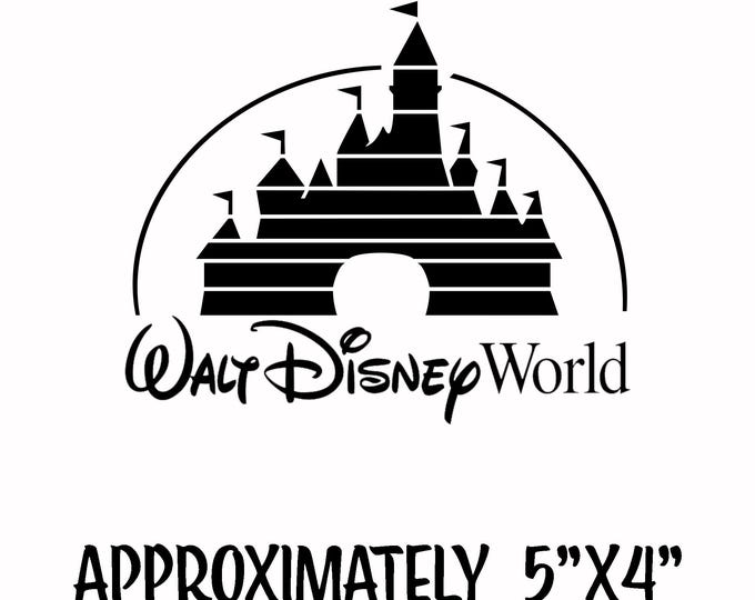 Disney Inspired Walt Disney World Decals Stickers - Etsy