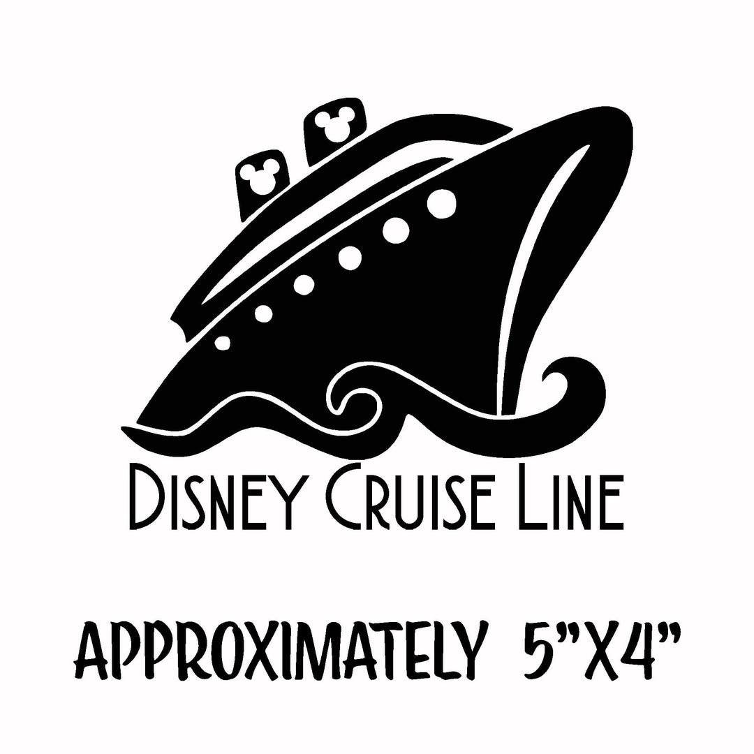 Disney Inspired DCL Decals Stickers - Etsy