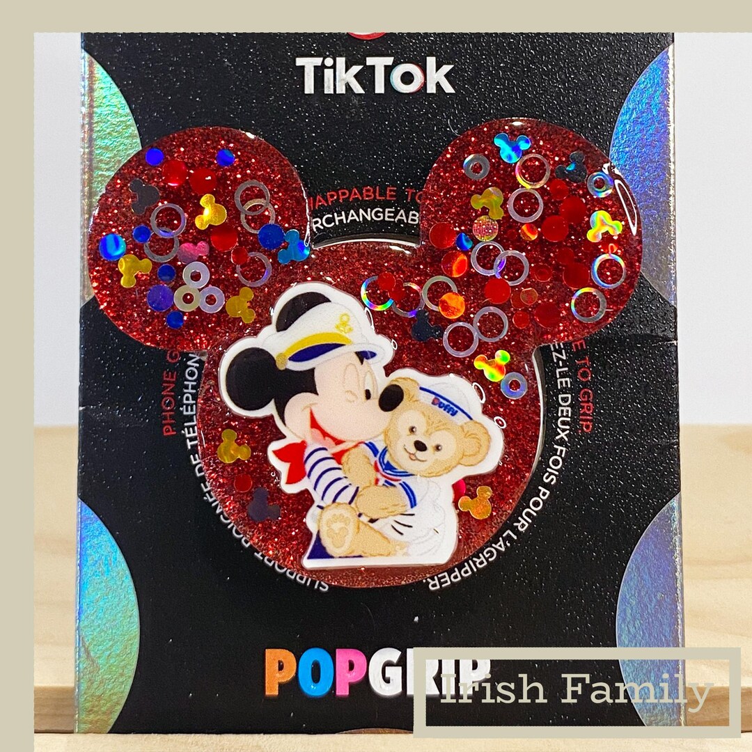 Disney Cruise Line Captain Mickey & Buffy Bear Phone Grip Mouse Ears ...