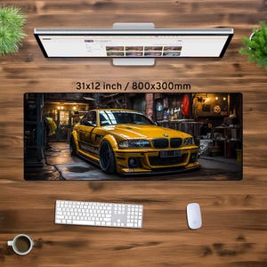 Big Gaming XXL Mouse Pad Desk Mat Mousepad Anime Car Tuning Widebody ...