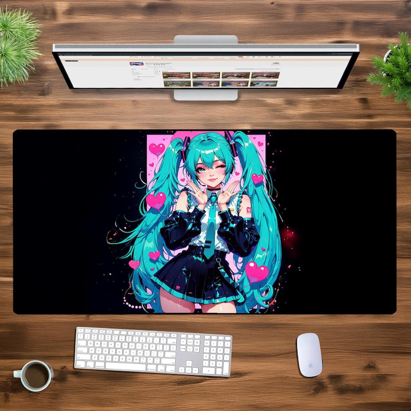 Hatsune Miku Mouse Pad - Etsy