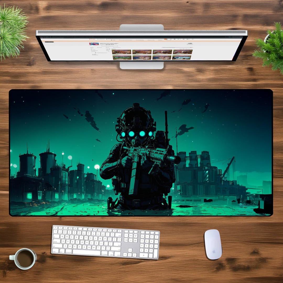 Night Ops Tactical Desk Mat - XL XXL Oversized Gaming Mouse Pad ...