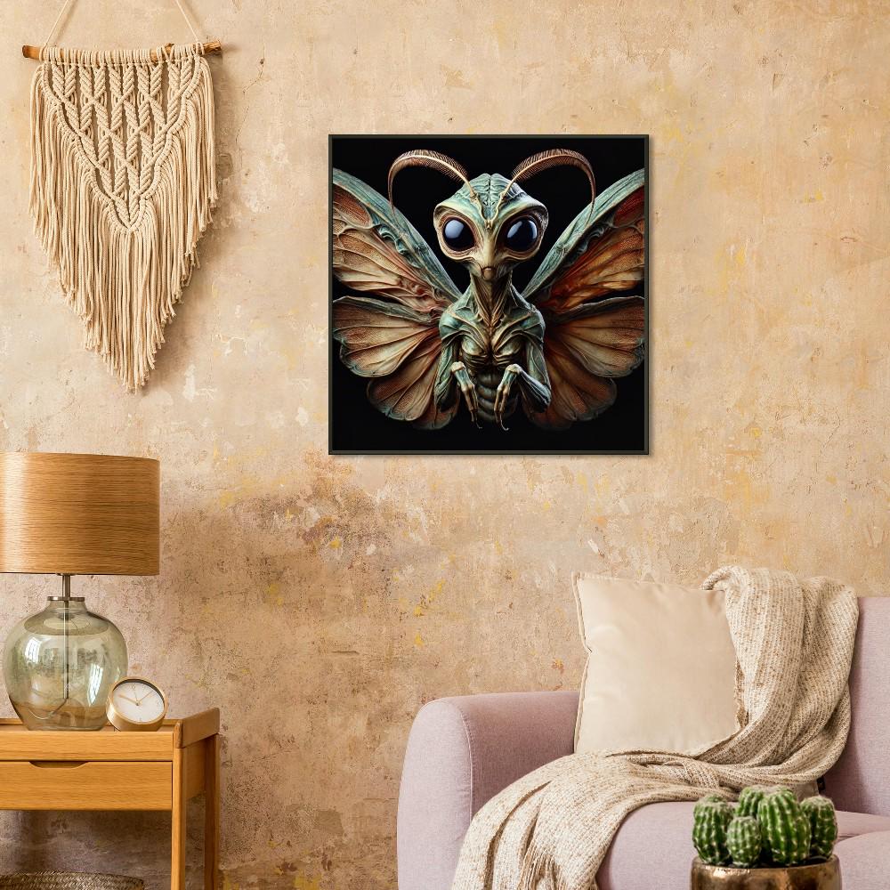 Alien Queen Wall Art,sci-fi Art Print,intergalactic Royalty Decor ...