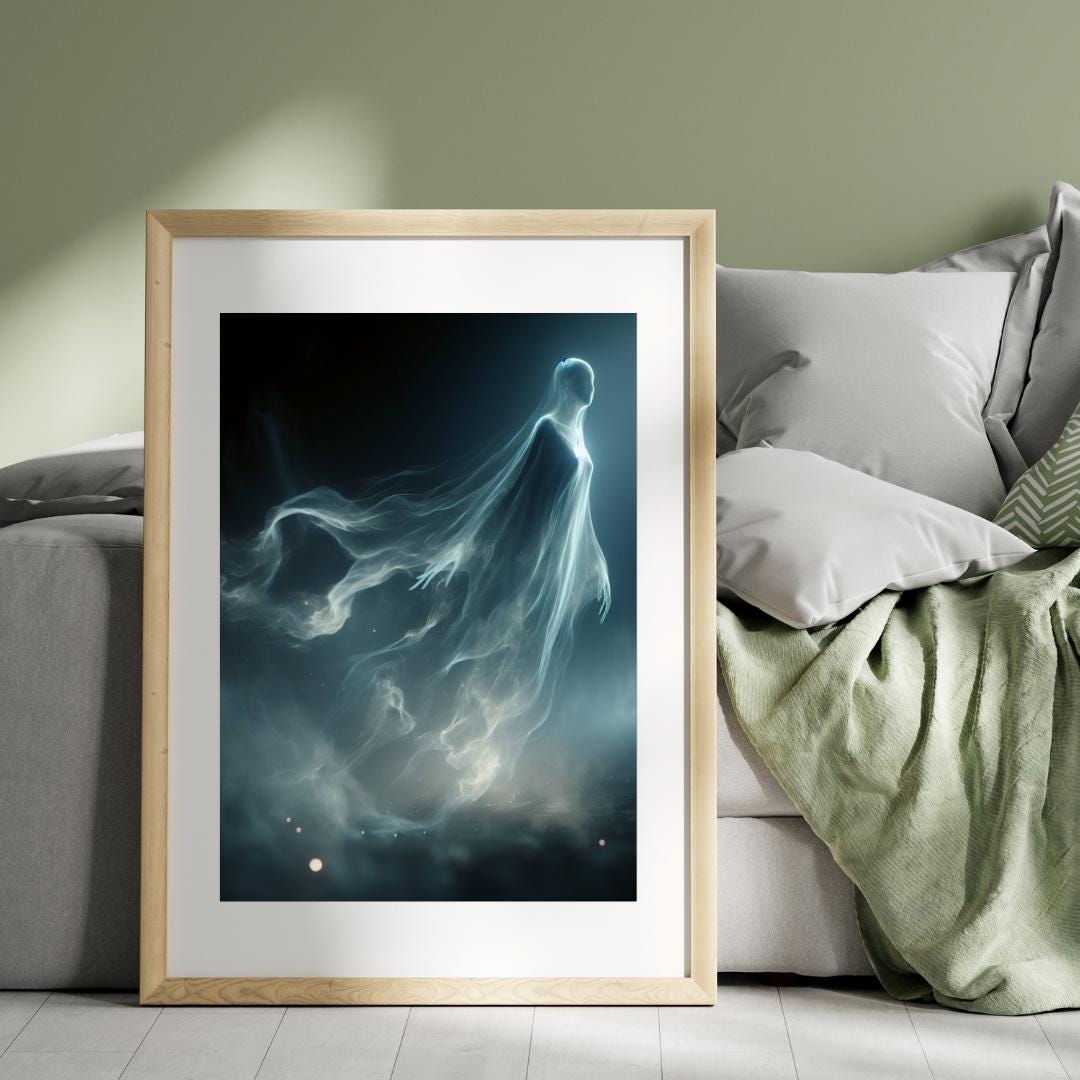 Spectral Ghost Art Print: High-resolution Digital Download - Etsy