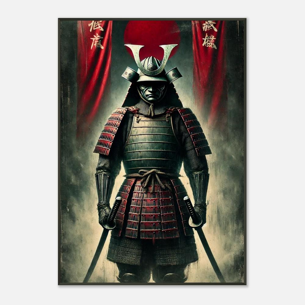Bushido Code Poster - Samurai Warrior Poster: Japanese Warrior Wall Art ...