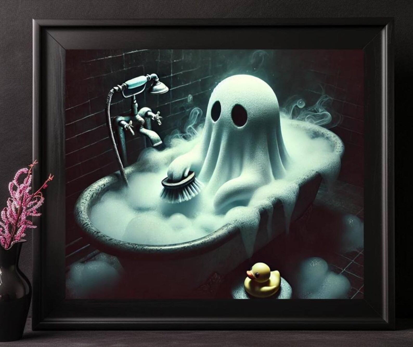 Ghost in the Bath Tub,high-resolution (5000x5500 at 300 DPI): Perfect ...