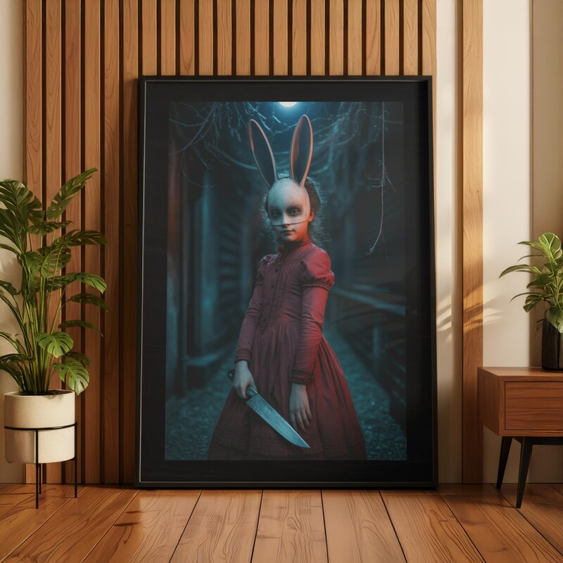 Creepy Rabbit Mask - Etsy