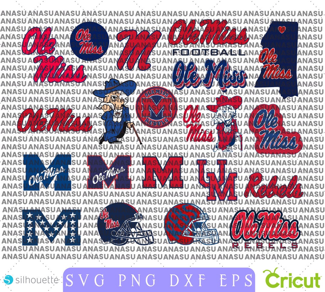 Ole Svg, Miss Svg, Football Svg, SVG Bundle, Cricut, Printable, College ...