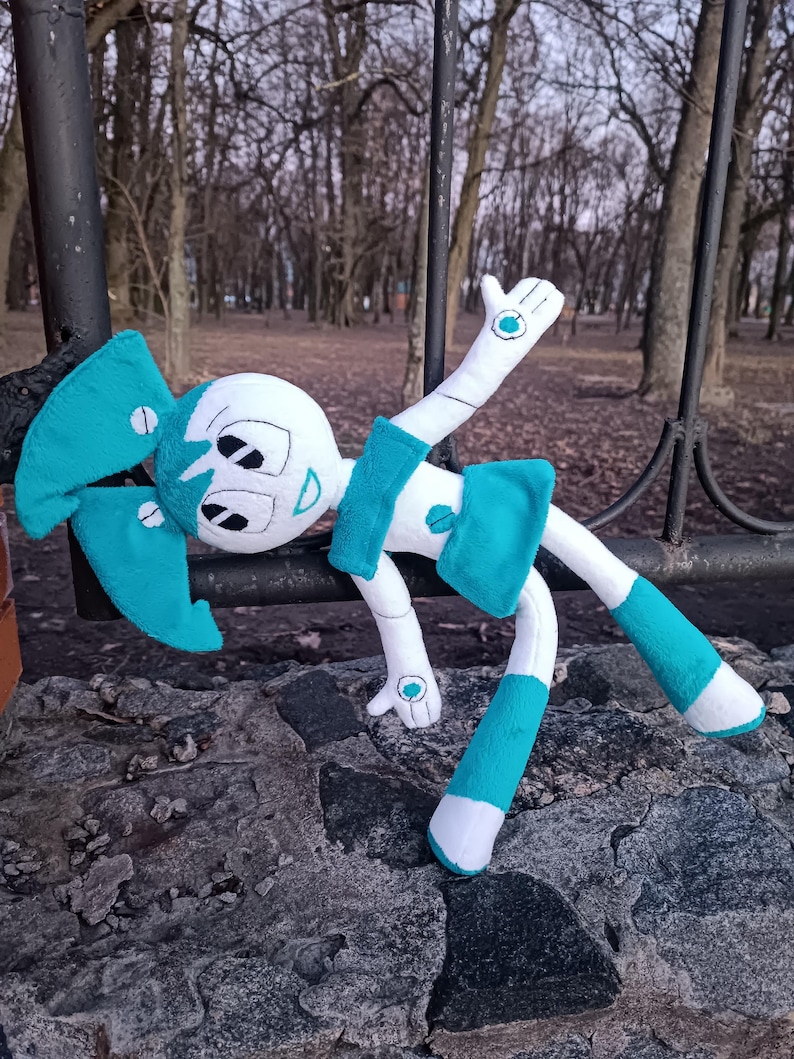 Custom Plush Toy Jenny Wakeman My Life as a Teenage Robot Inspired, 40 ...