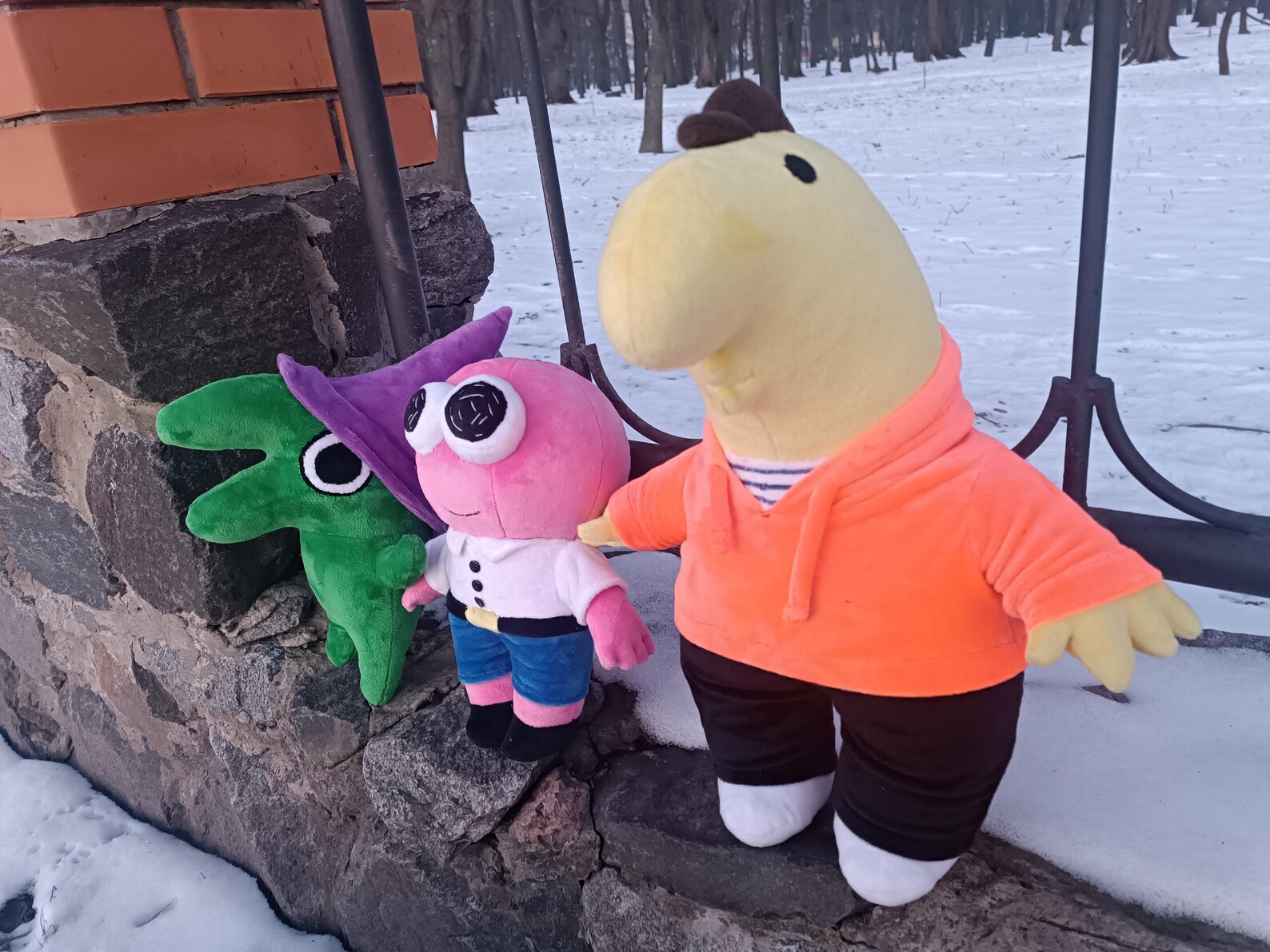 Glep Smilling Friends, Custom Plush Toy, 25 Sm - Etsy