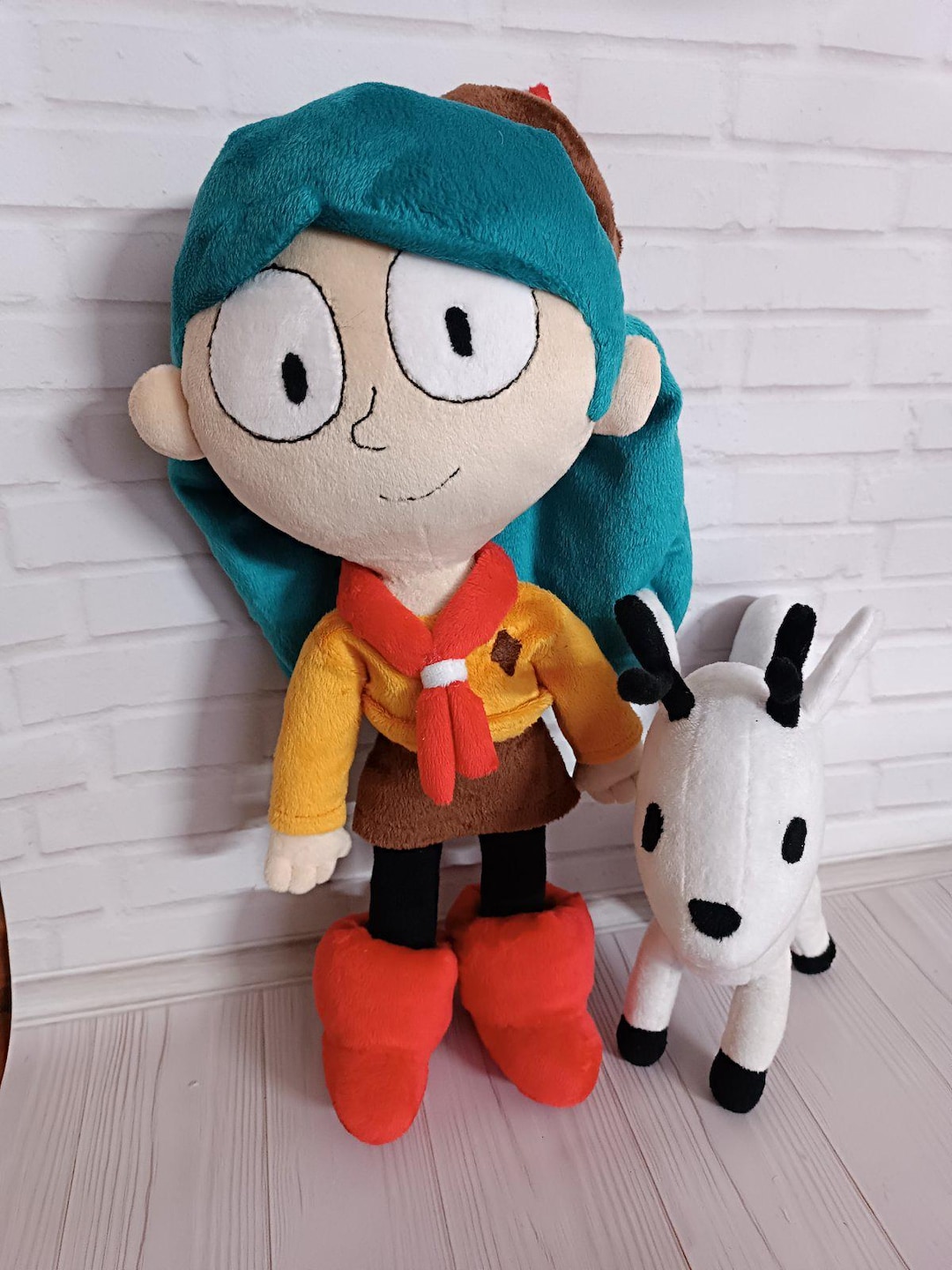 Custom Plush Toy, Cartoon Hildya, Hilda and the Deer, 40 Cm, (set) - Etsy