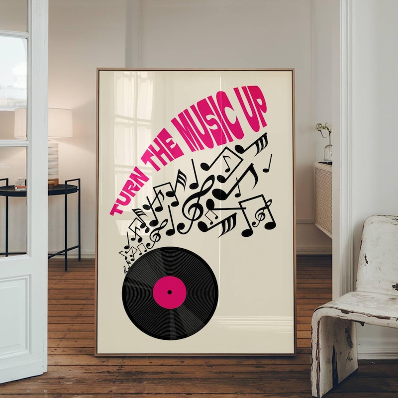 Music Note Poster - Etsy