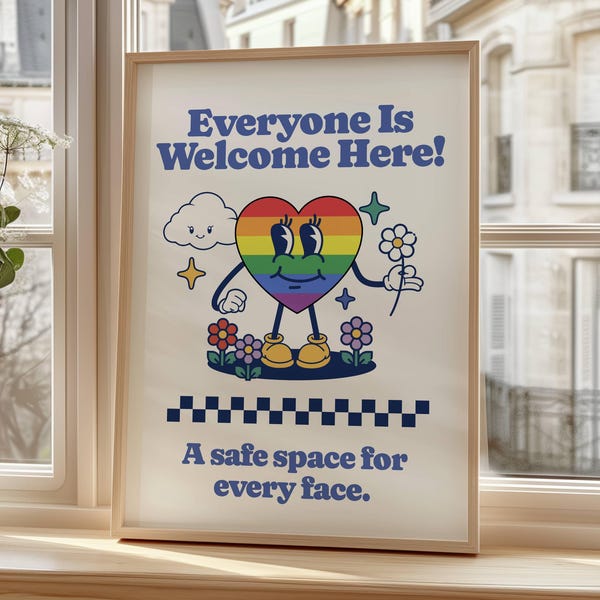 Bi Pride Poster - Etsy