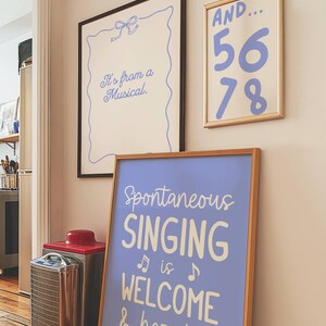 Set of 3 Musical Theatre Lover Posters, Digital Wall Art, Drama ...