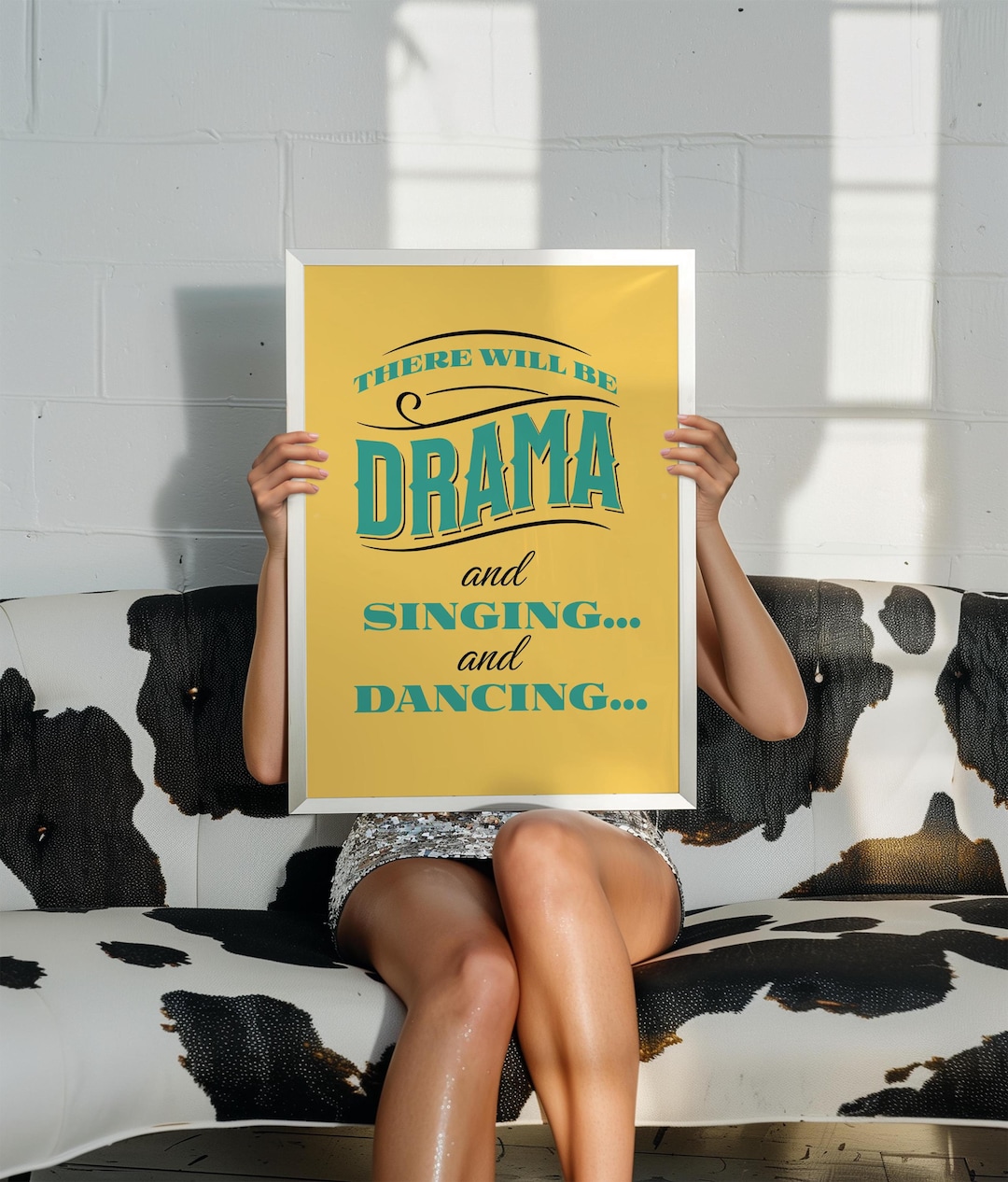 Theatre Lover Poster, Digital Wall Art, Drama Classroom Print, Stage ...