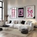 Preppy Dancer Set of 3 Wall Art Print, Guest Check Ballet Digital ...