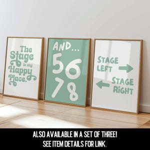 Theatre Lover Poster, Digital Wall Art, Drama Classroom Print, Stage ...