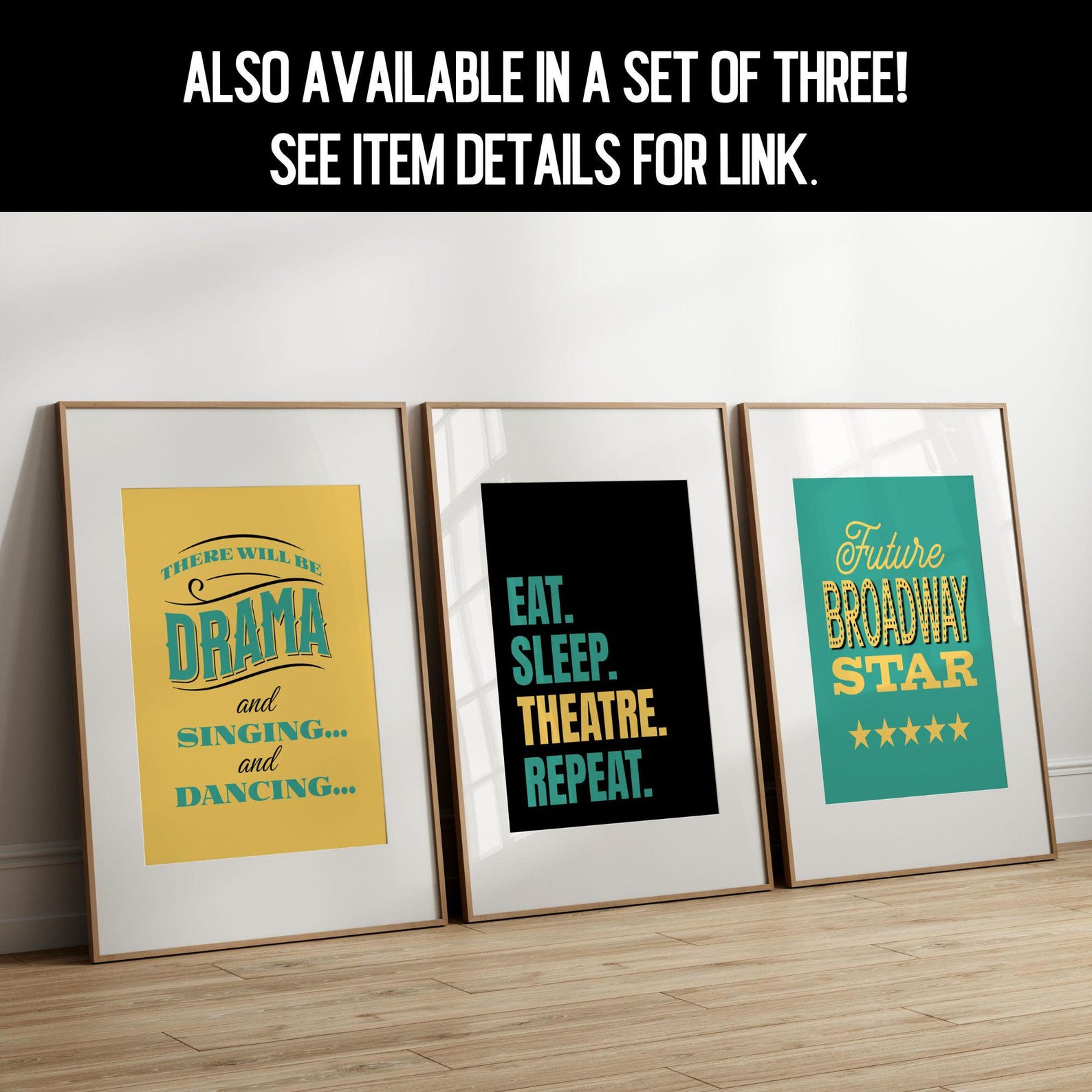 Theatre Lover Poster, Digital Wall Art, Drama Classroom Print, Stage ...