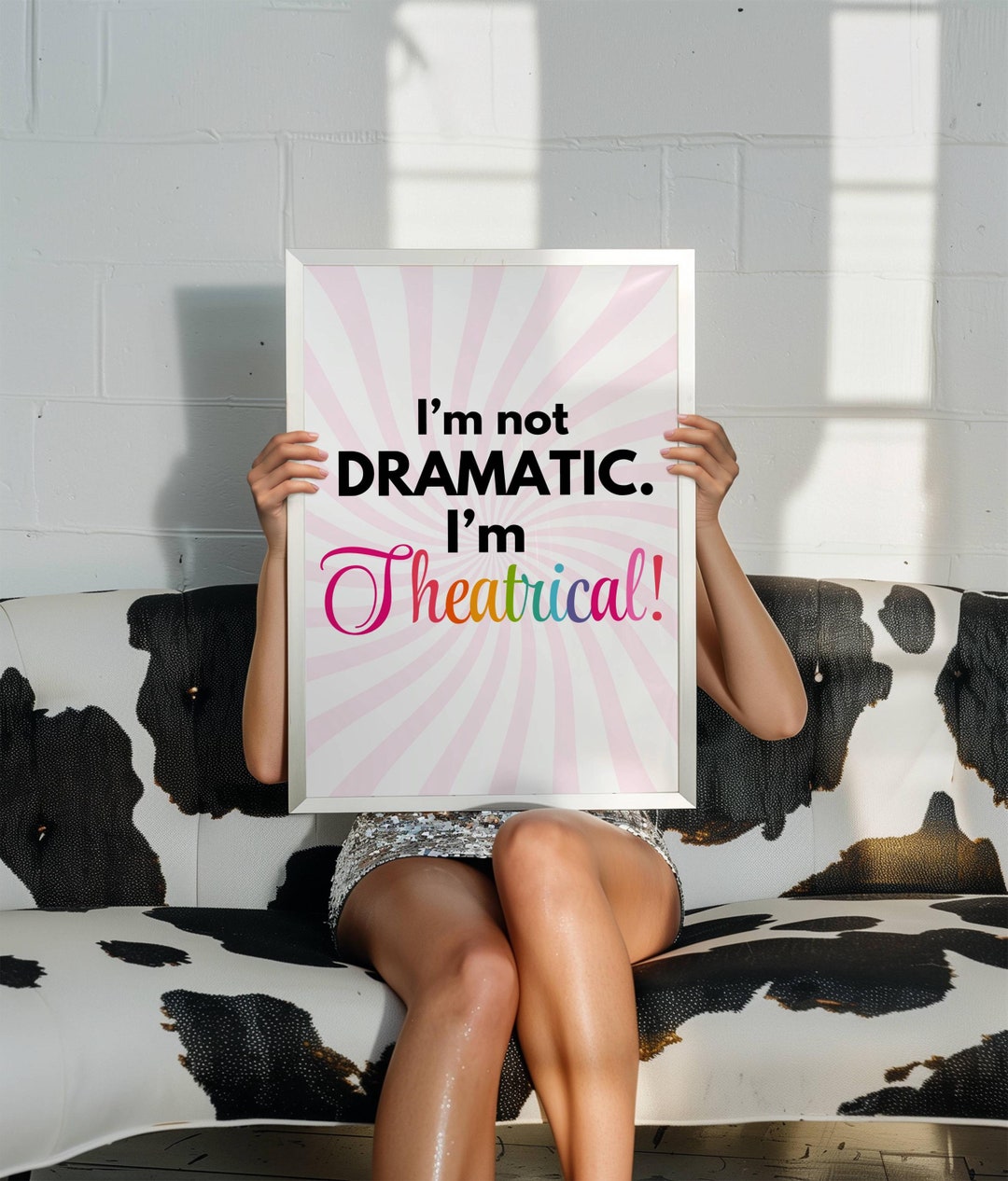 Theatre Lover Poster, Digital Wall Art, Theatrical Drama Classroom ...
