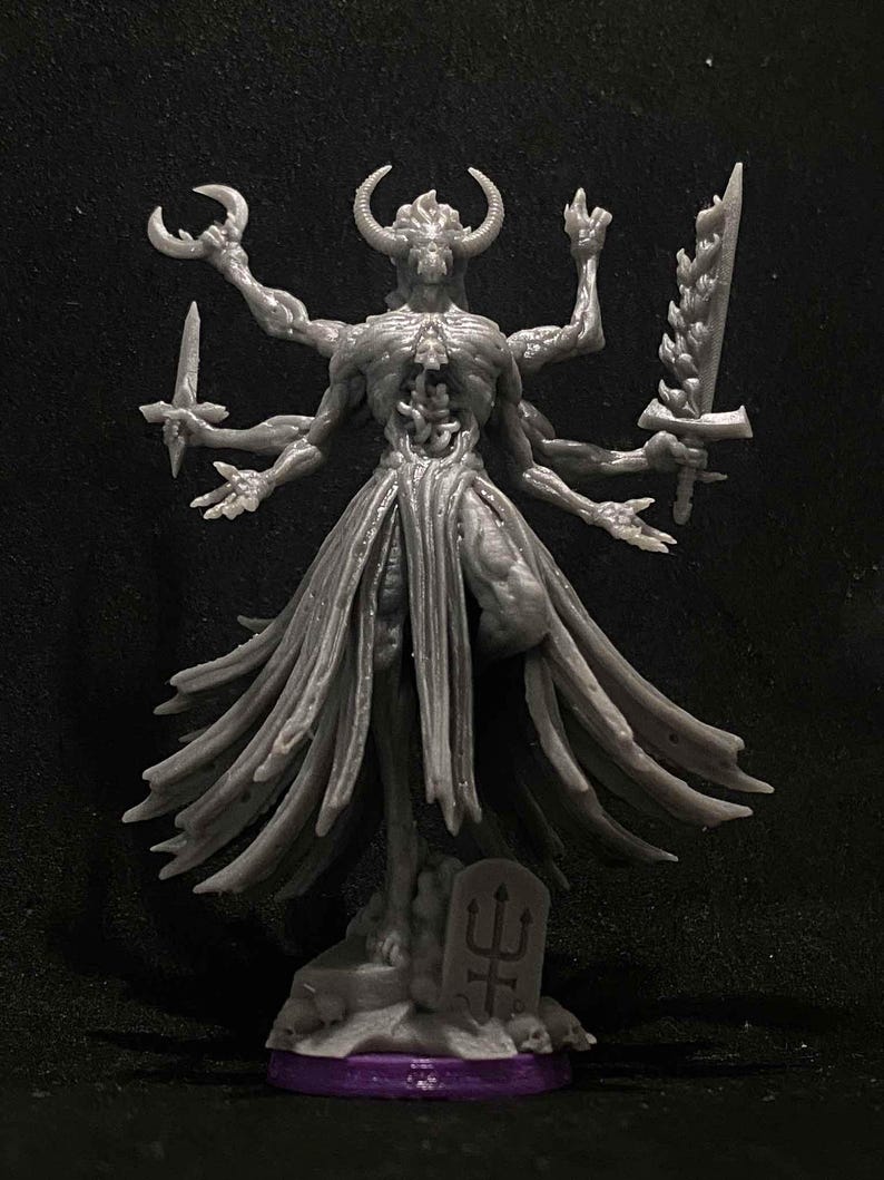 Baphomet Sorcerer for Trench Crusade by Papsikels, Miniature for ...