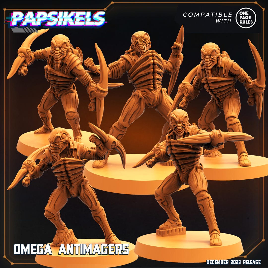 Omega Antimagers (engineers) Variant 1-5 by Papsikels, Miniature for ...