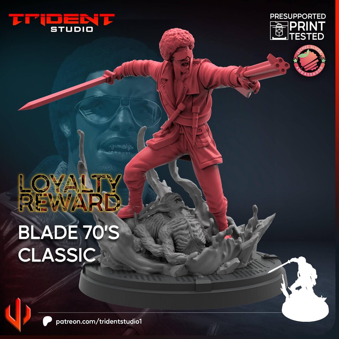 Blade Classic (años 70) de Trident Studio Miniatura para juegos de mesa ...