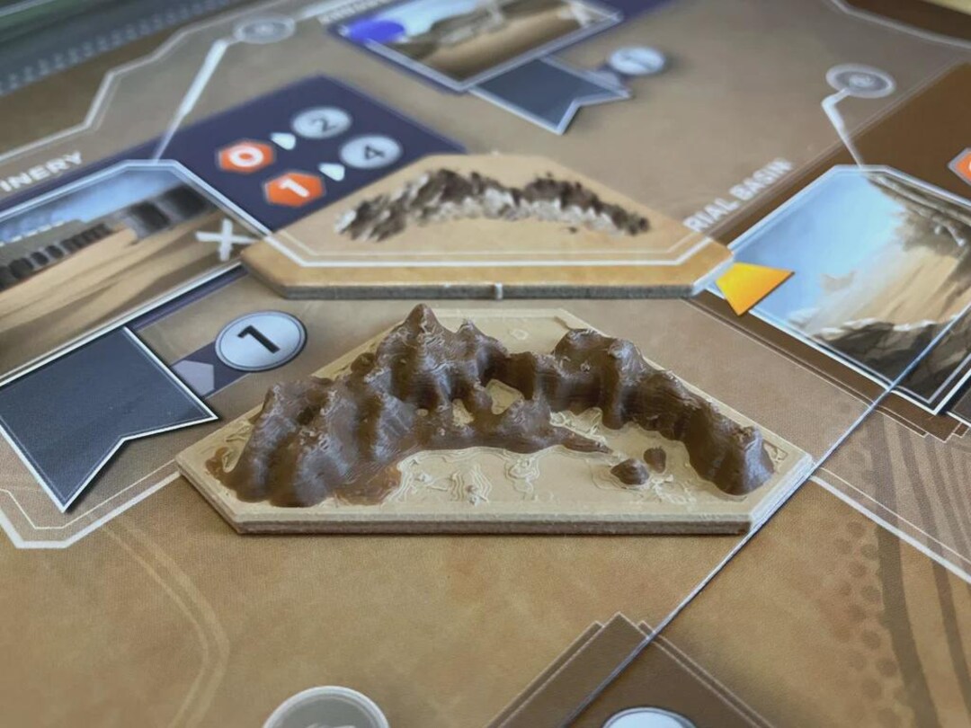 Dune Imperium Uprising Shield Wall 3D Token by Juiceneutron, Miniatures ...