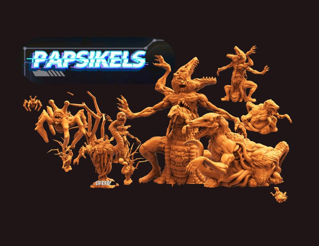 Xeno Assimilating Extra Lifeform Organism Imitator Set#1 (4pcs ...