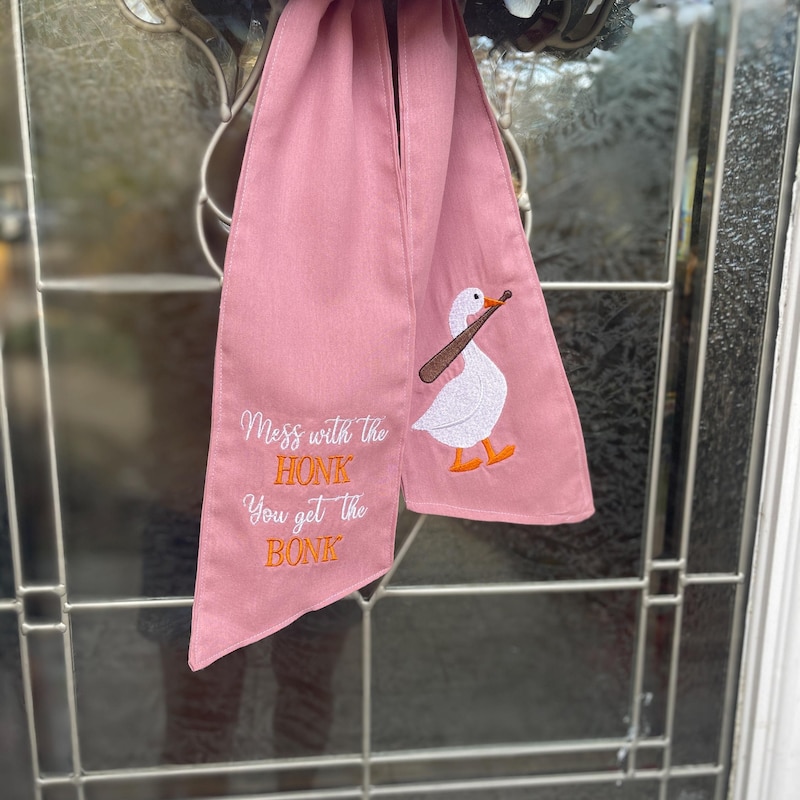 Goose Sash for Wreath - Etsy
