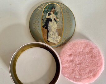 Vintage 1920s Richard Hudnut Three Flowers Dusting Powder Tin - Etsy