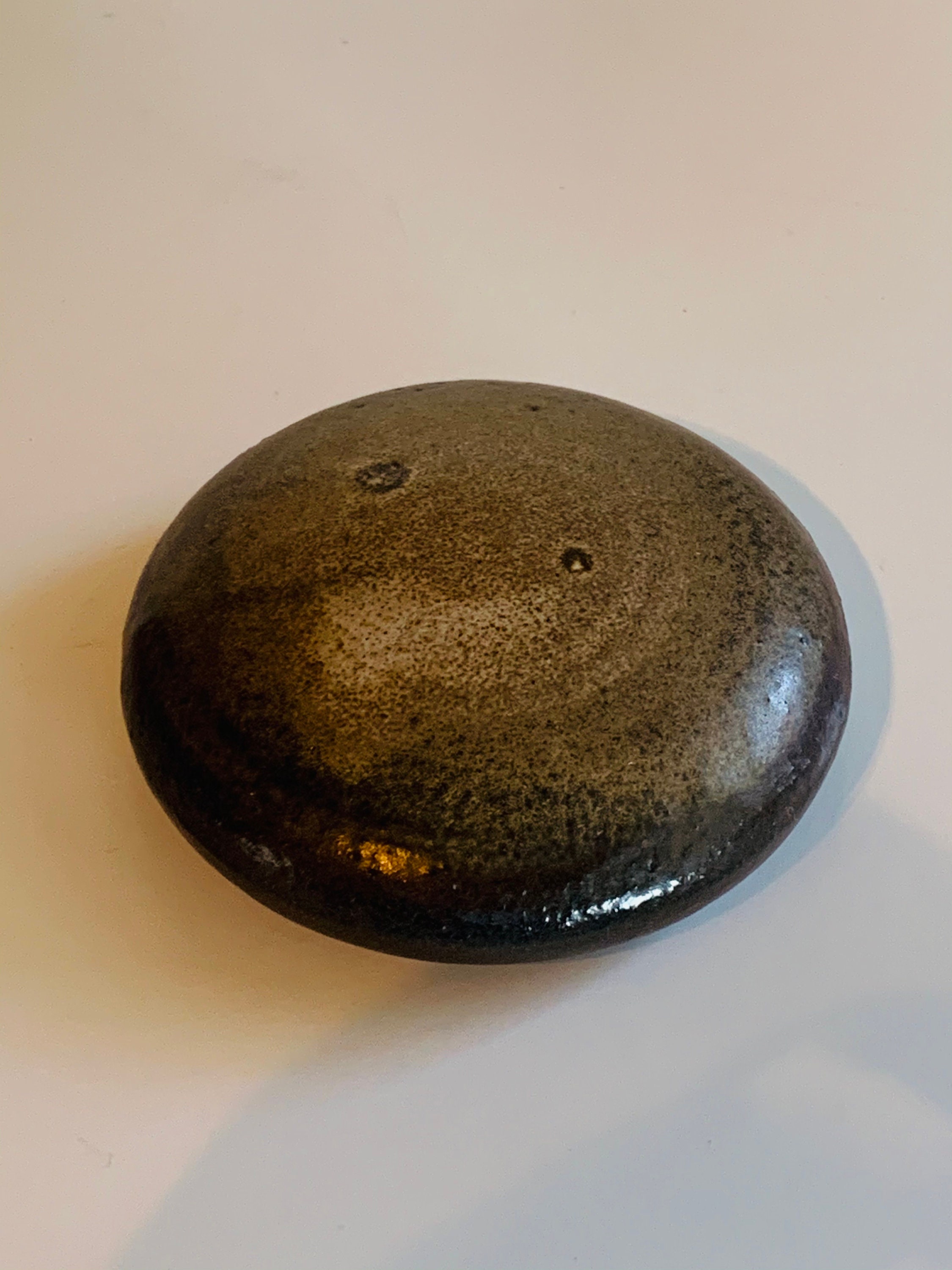 Vintage Andy Phibbs Pottery Paperweight | Etsy