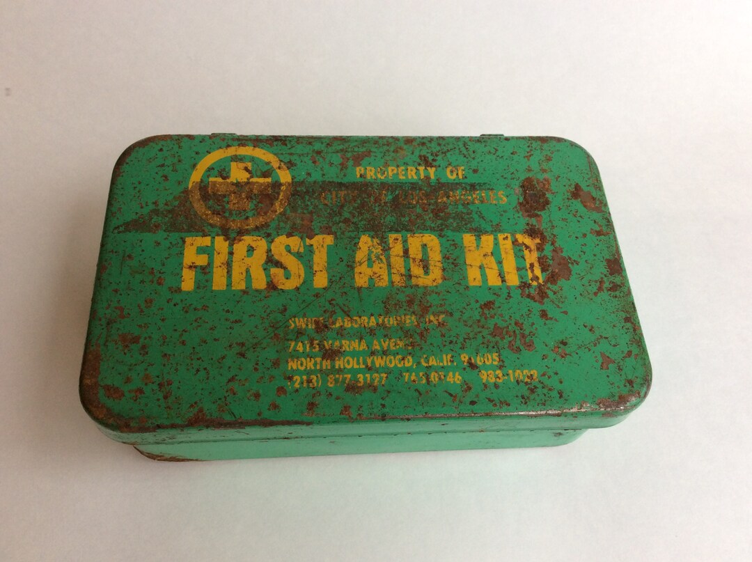 Vintage First Aid Kit, North Hollywood, Los Angeles - Etsy